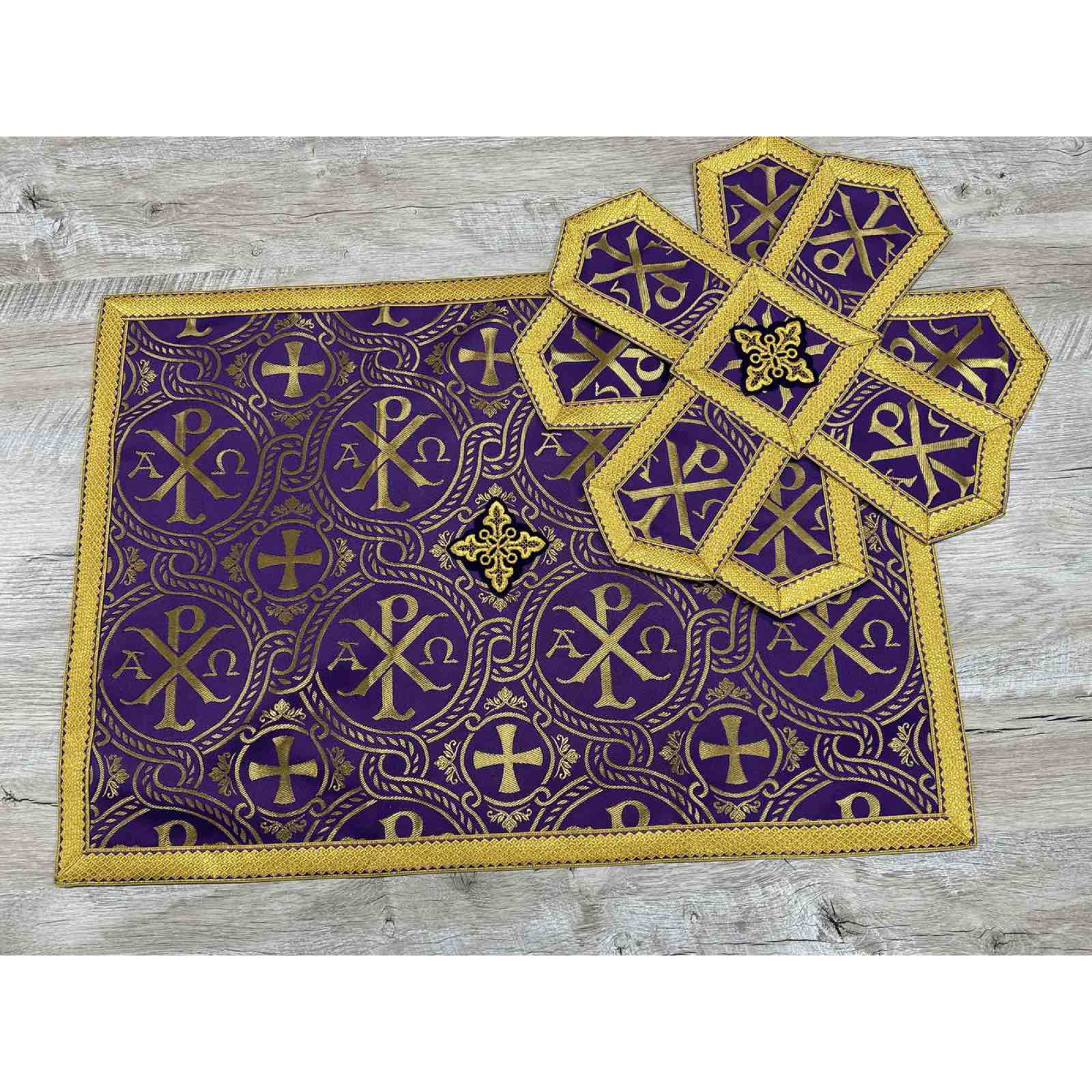 Vestment set for Lent - Liturgical priest's vestment set - Orthodox ...