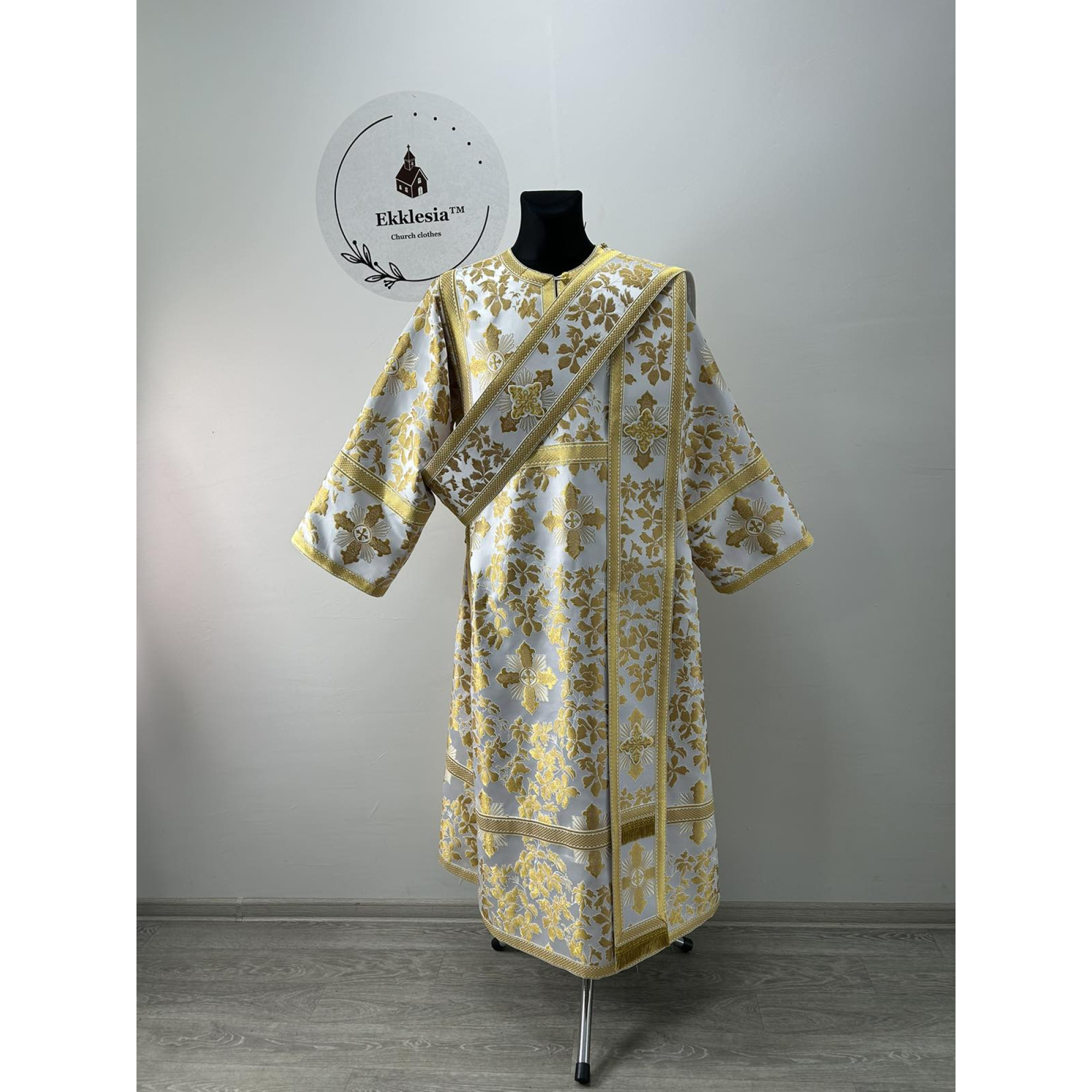 Vestment for protodeacon - Orthodox deacon's sticharion, orar, and ...