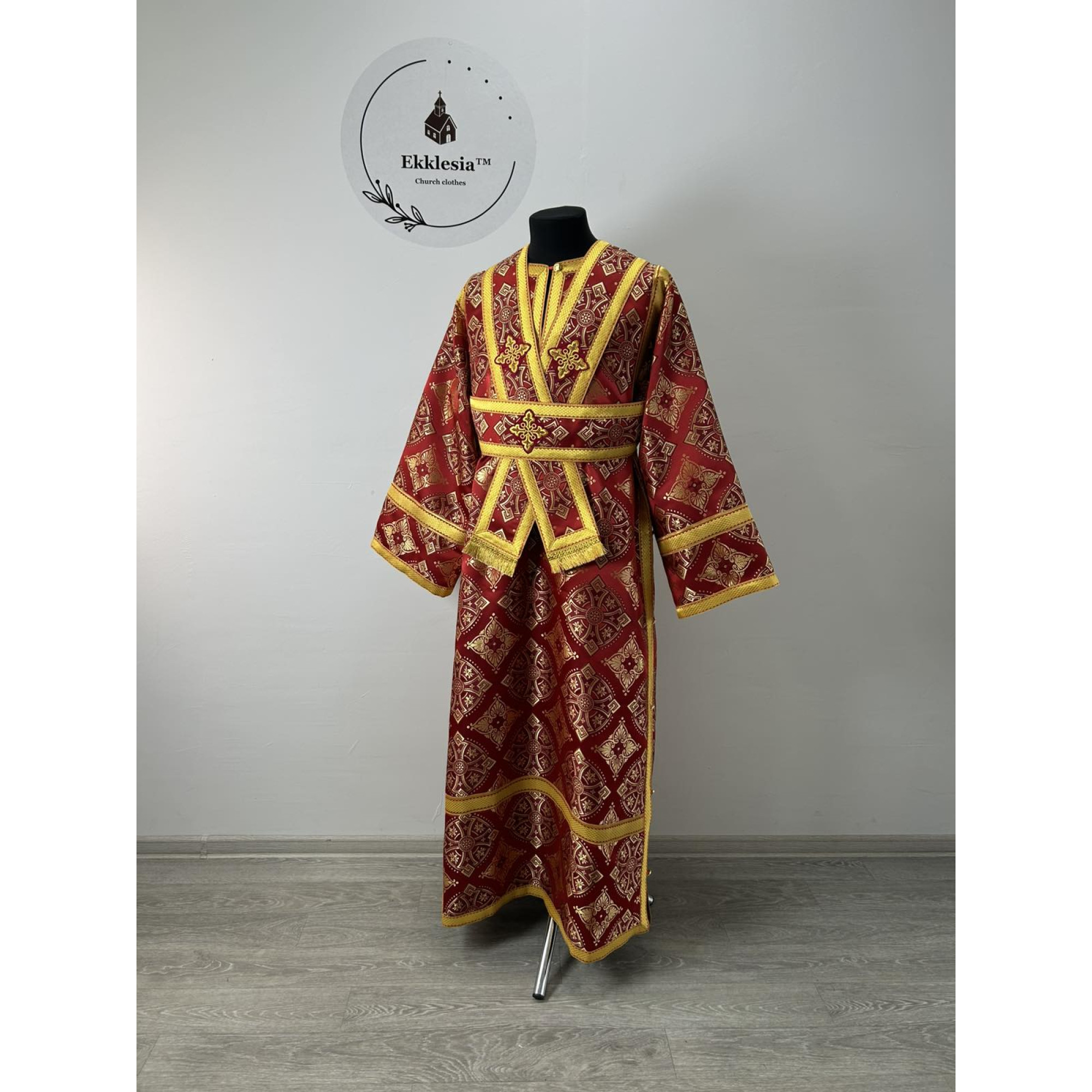 Sticharion for orthodox subdeacon - Liturgical brocade stichar - Altar ...