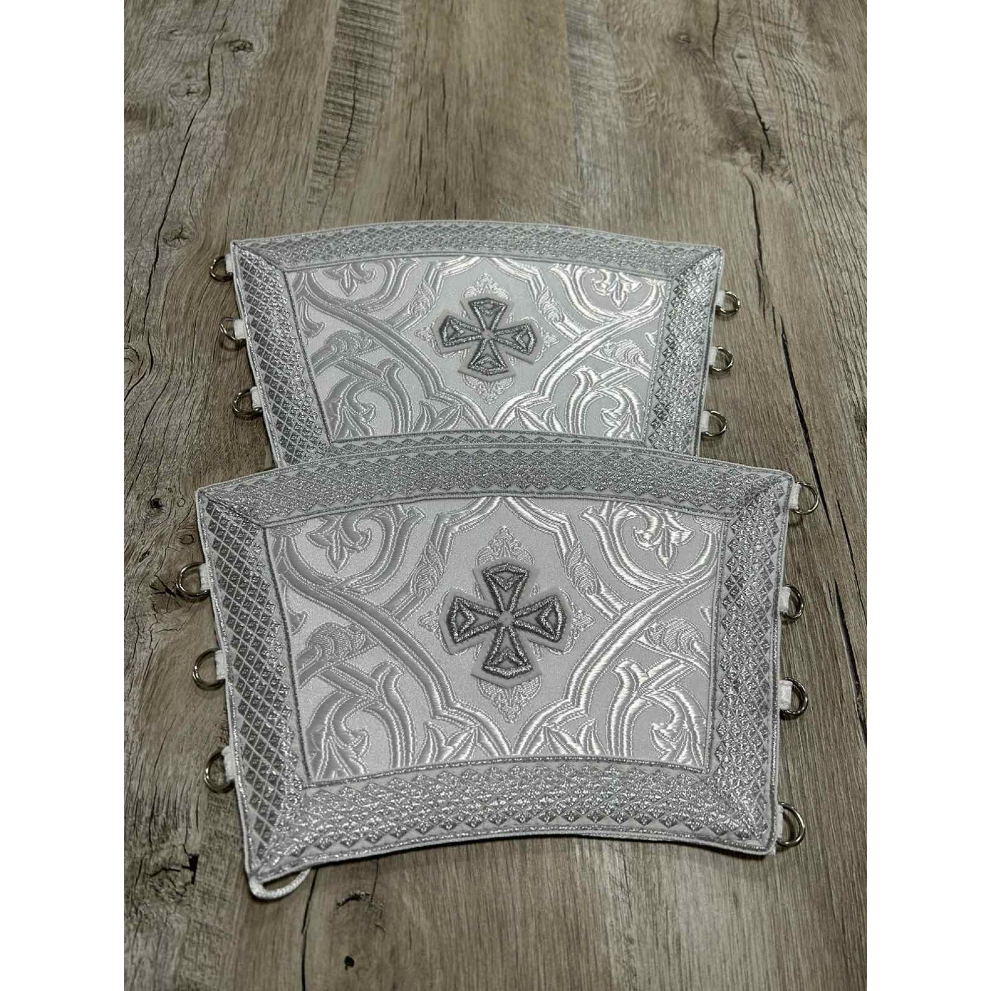Greek style priest vestment- White phelon - Orthodox ordination ...
