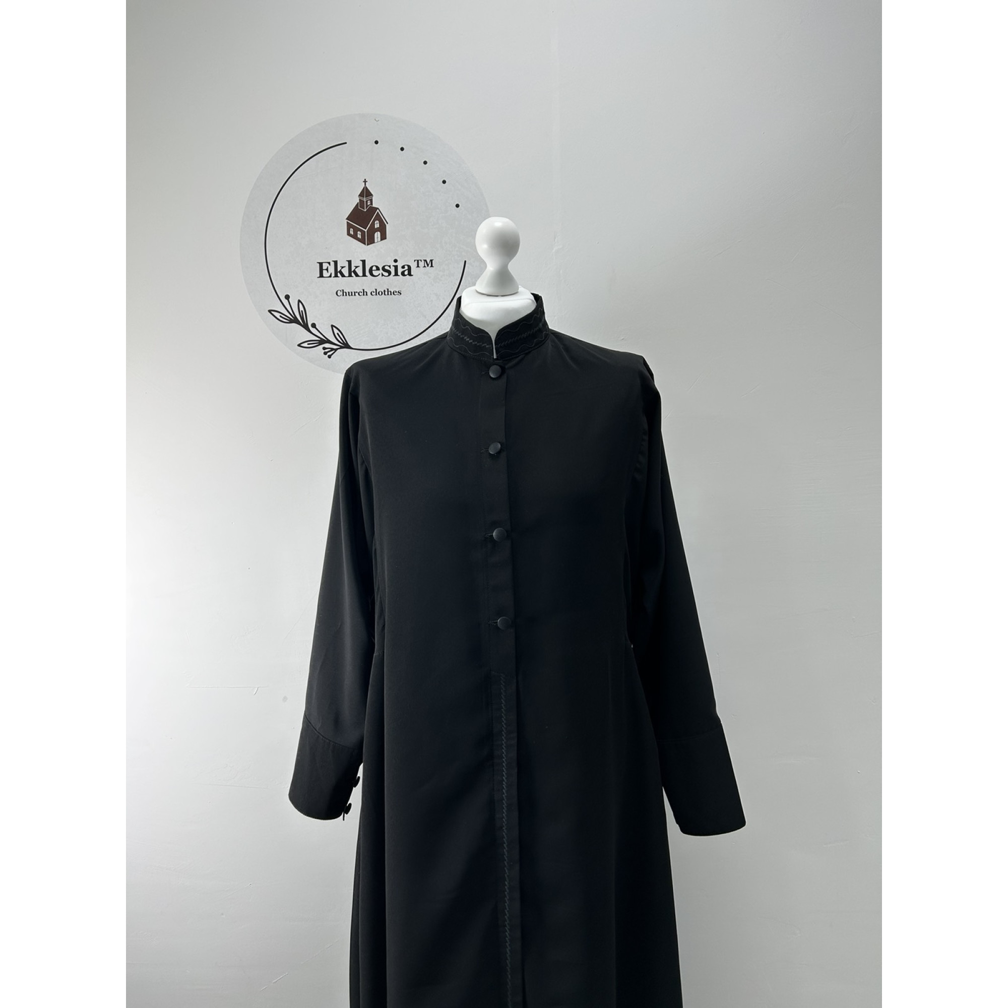 Orthodox cassock with buttons - Embroidered inner cassock in Burgarian ...