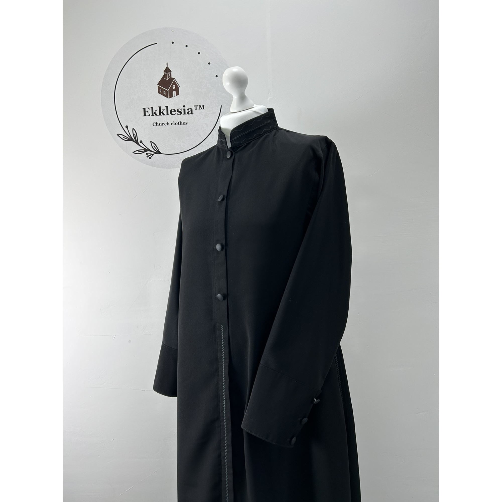 Orthodox cassock with buttons - Embroidered inner cassock in Burgarian ...