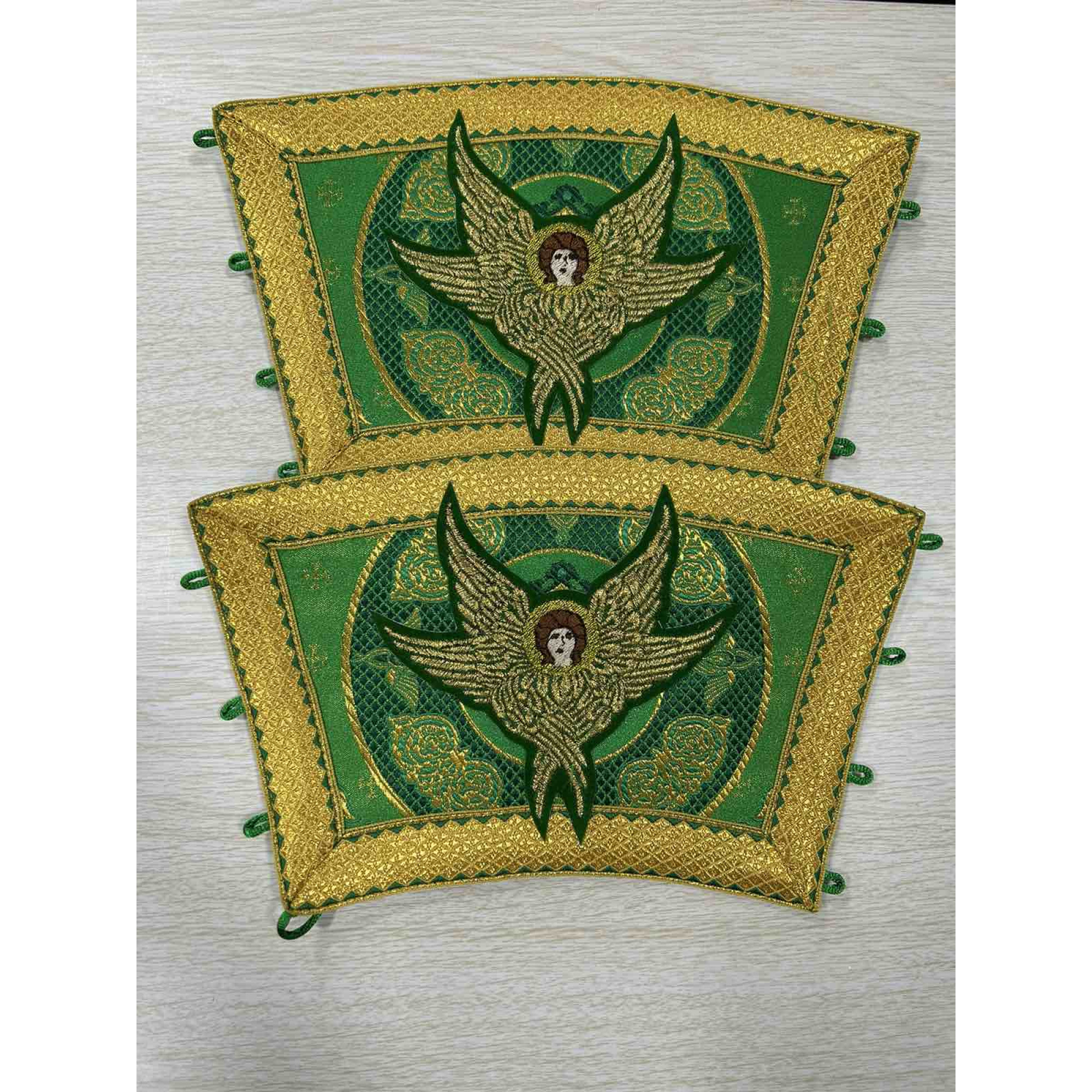 Vestment for protodeacon - Stichar and orar in brocade with angels