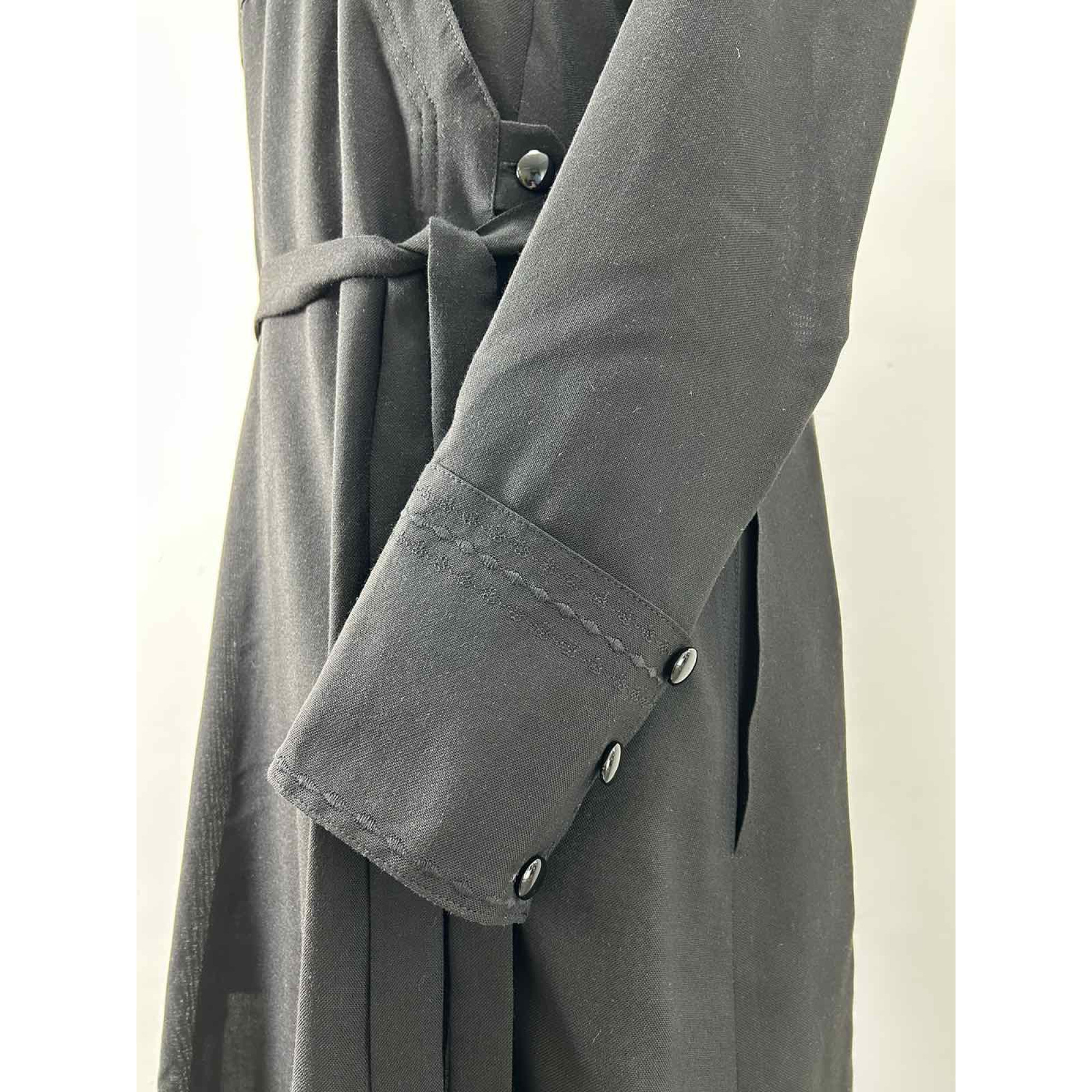 Embroidered inner cassock - Orthodox black cassock - Light summer cassock