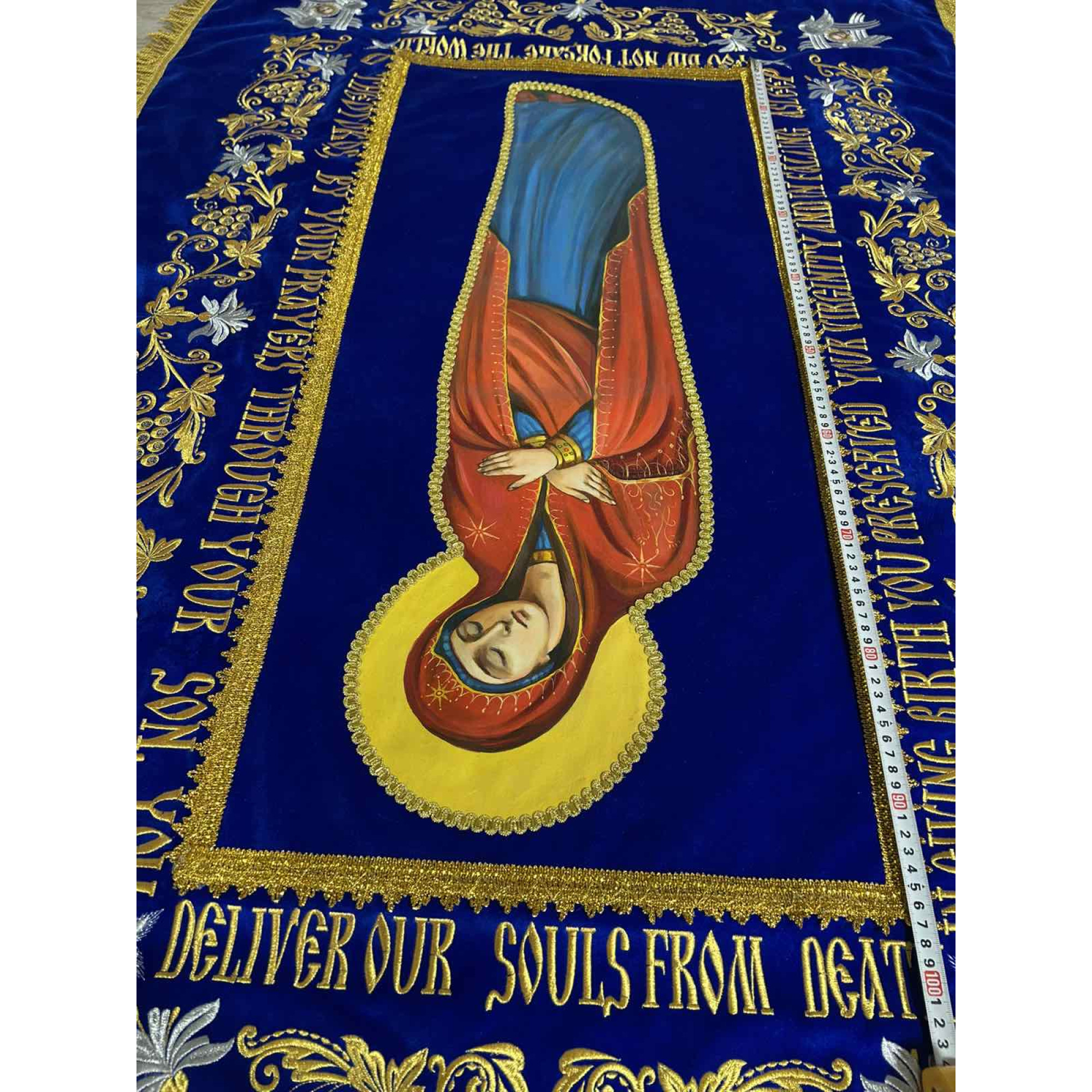Shroud for the Dormition of the Theotokos - Epitaphios for the ...