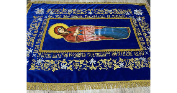 Shroud for the Dormition of the Theotokos - Epitaphios for the ...