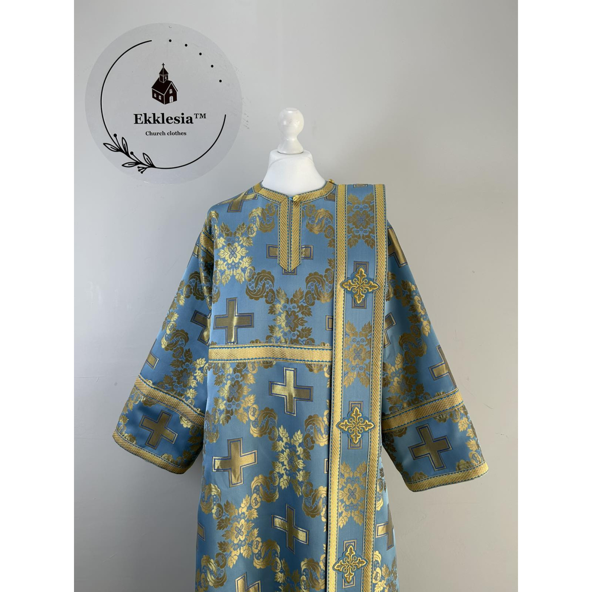 Christmas vestment for deacon - Stichar and orar - Stikharion and orarion