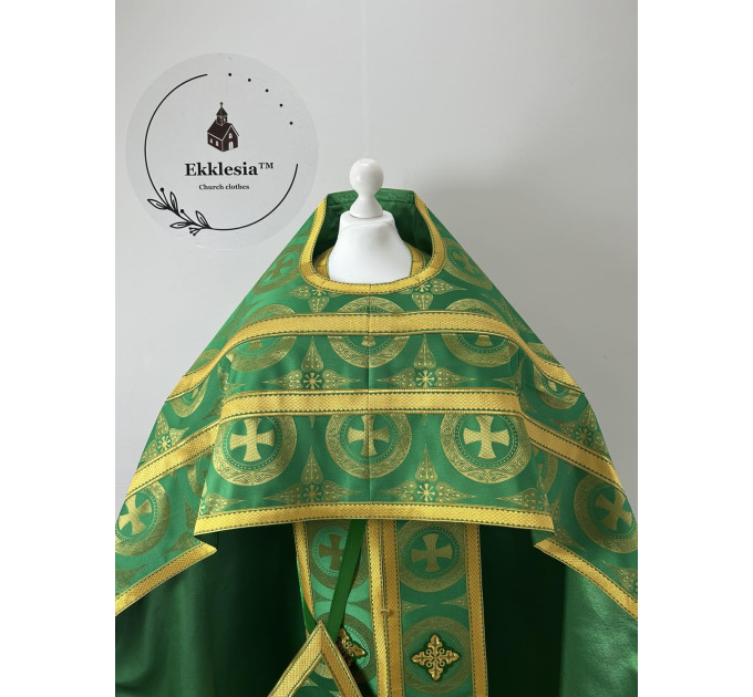 Priest vestment - Orthodox priest vestment set - Phelon in slavic style