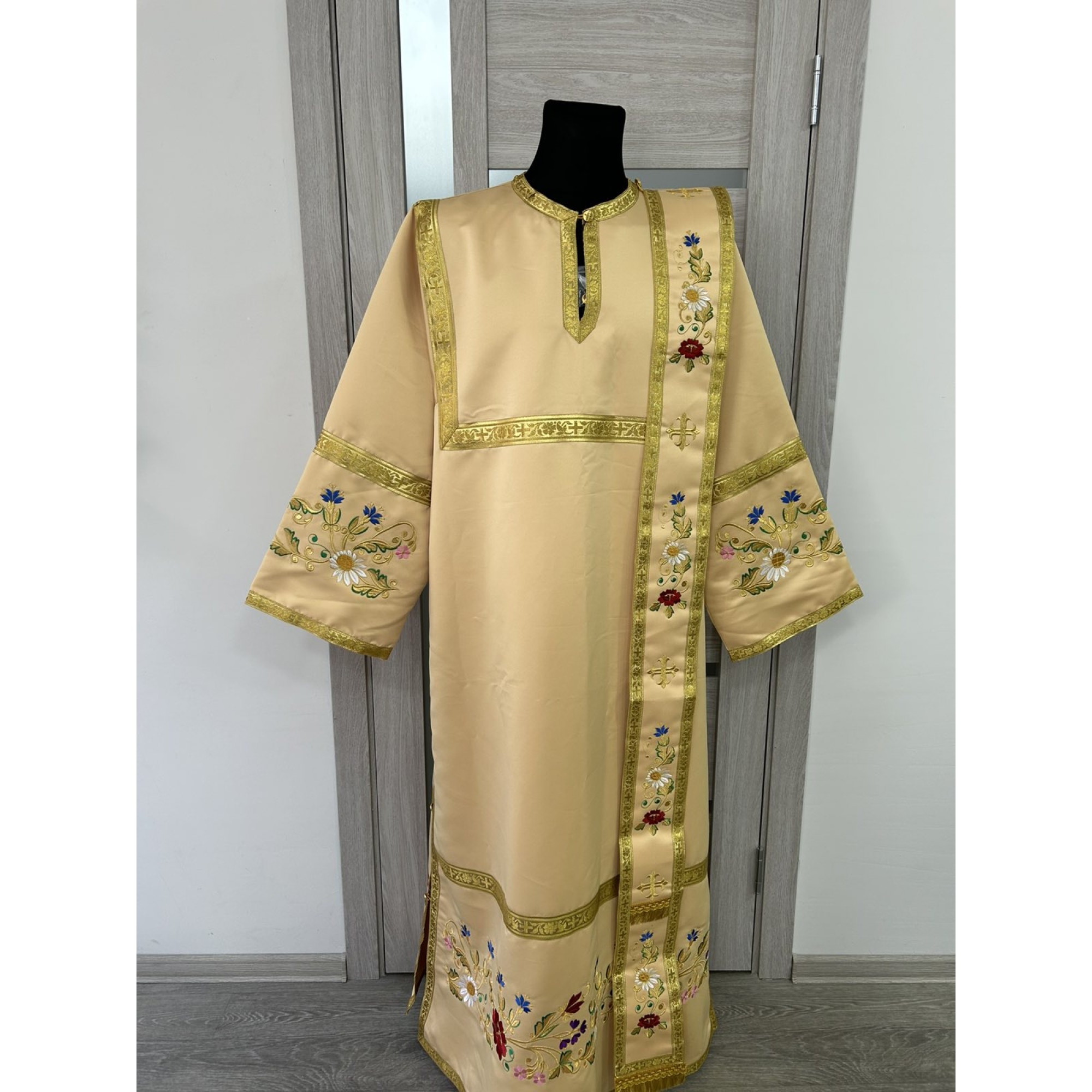Embroidered deacon's Vestment with single orar - Stichar with orar and ...