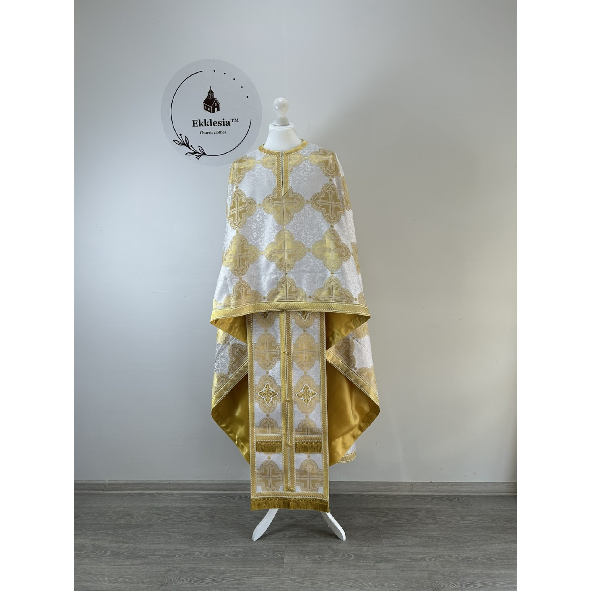 Liturgical vestment set for priest - Orthodox vestment - Greek style phelon